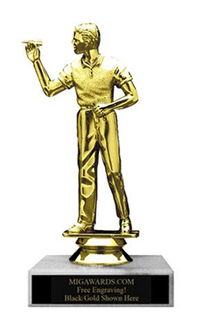 DARTS - MALE FIGURE TROPHY – MigAwards